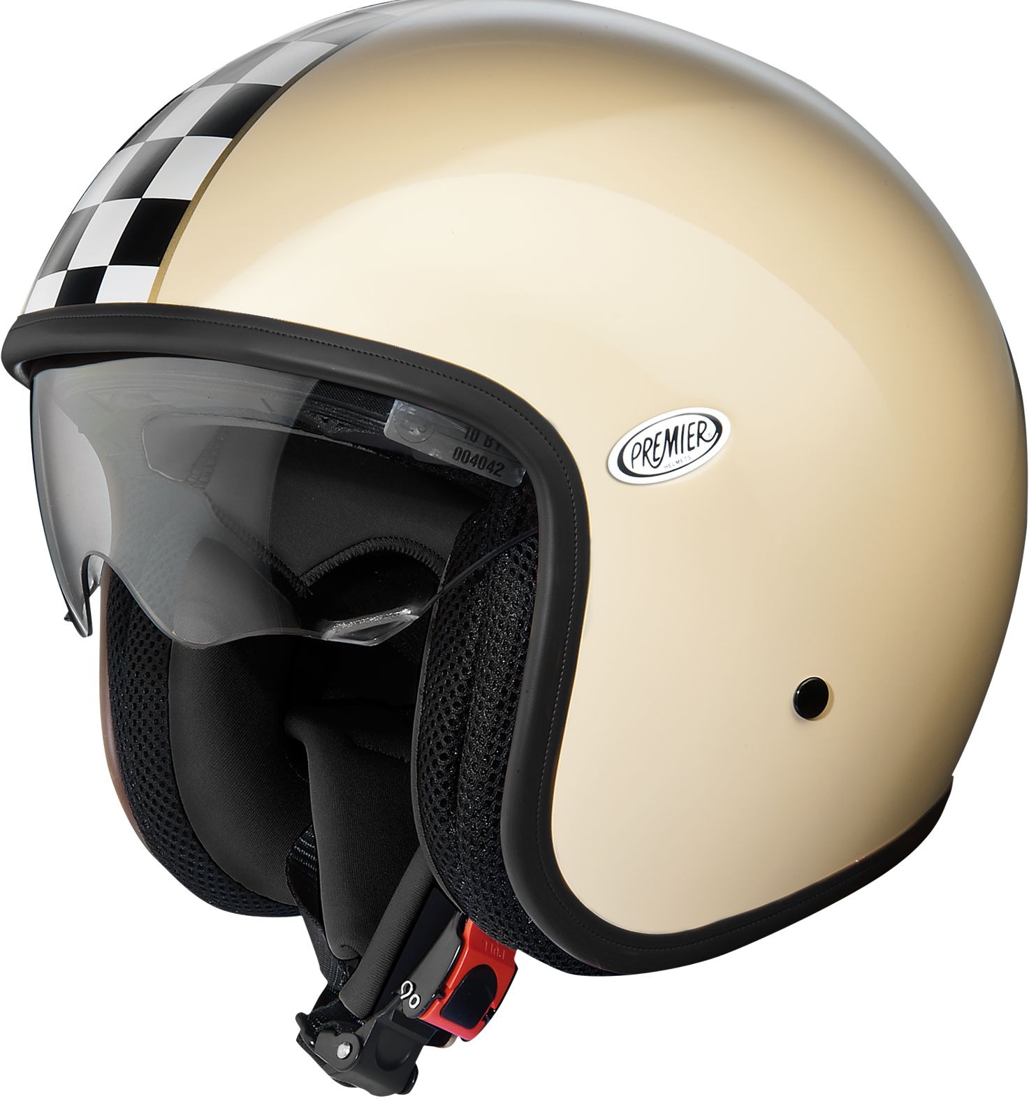 Køb Premier pilot hjelm VINTAGE ECE | Bikeroutfit.dk