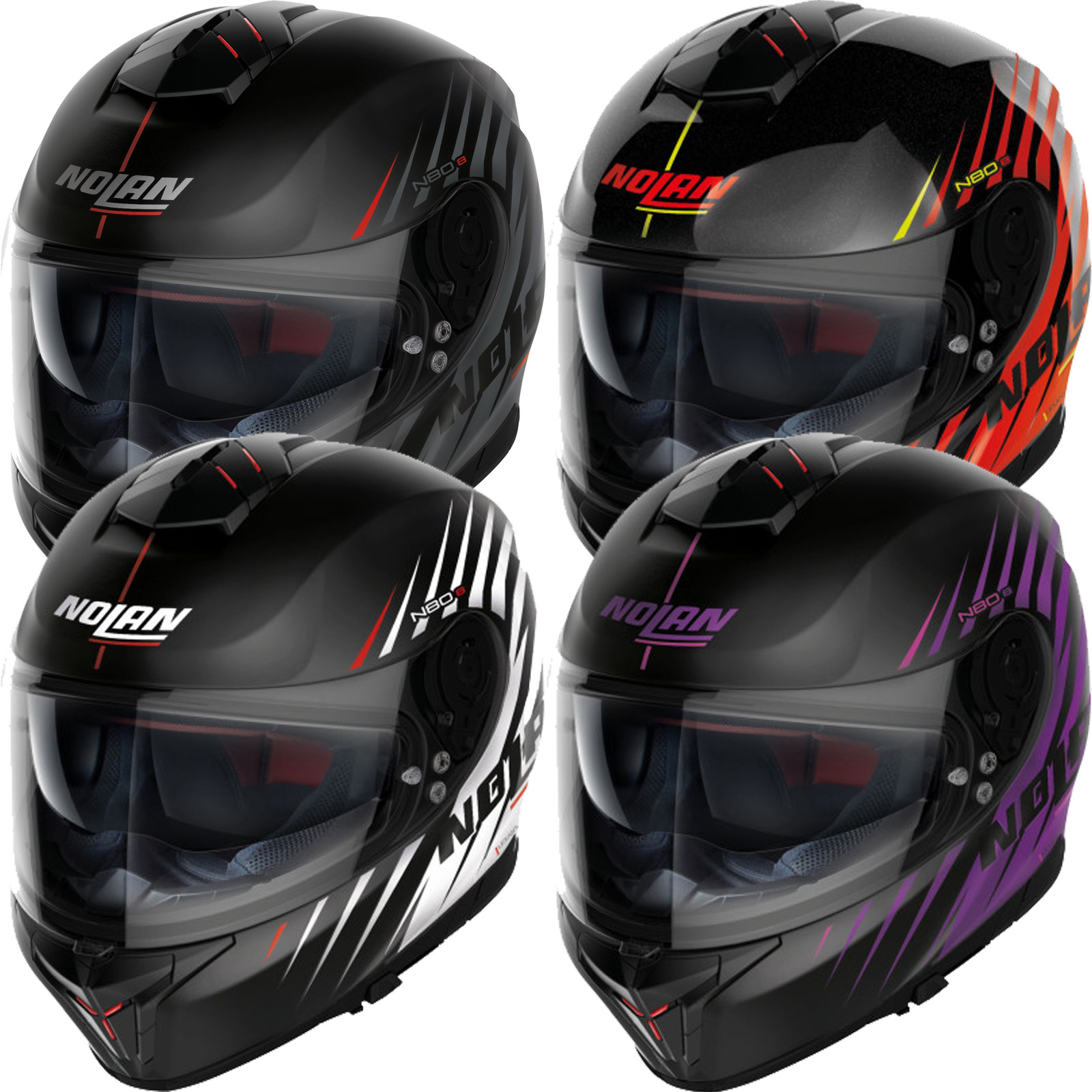 Køb Nolan N80-8 Kosmos hjelm | Bikeroutfit.dk